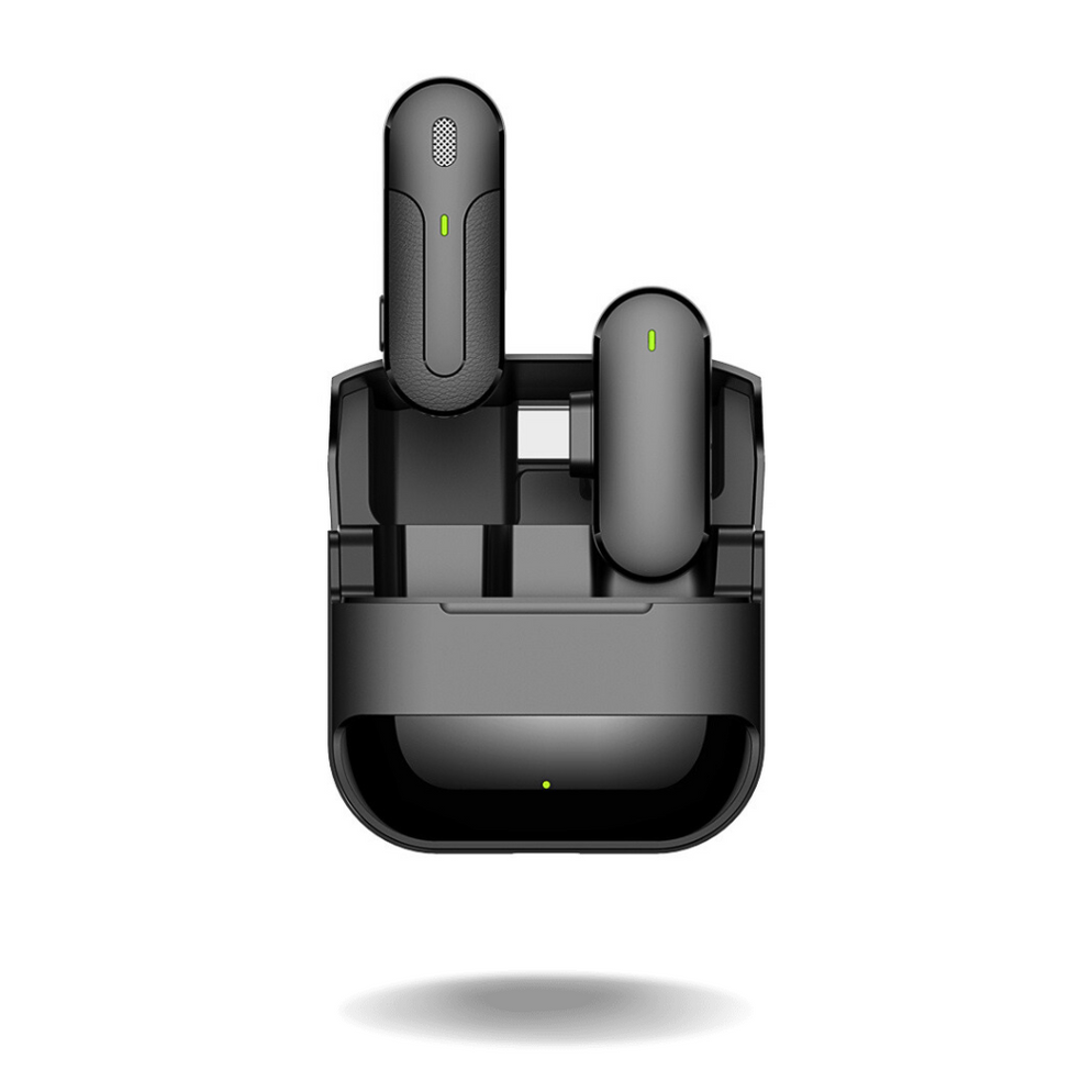 Wireless Lavalier Mobile Phone Receiver and Clip-on Mic - Type C or Ap ...