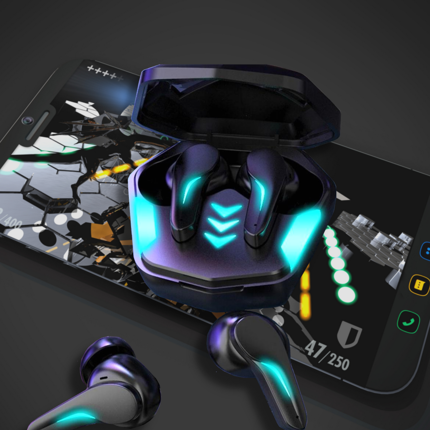 TWS Wireless Low Latency Rechargeable BT Gaming Headphones — Bostin Life